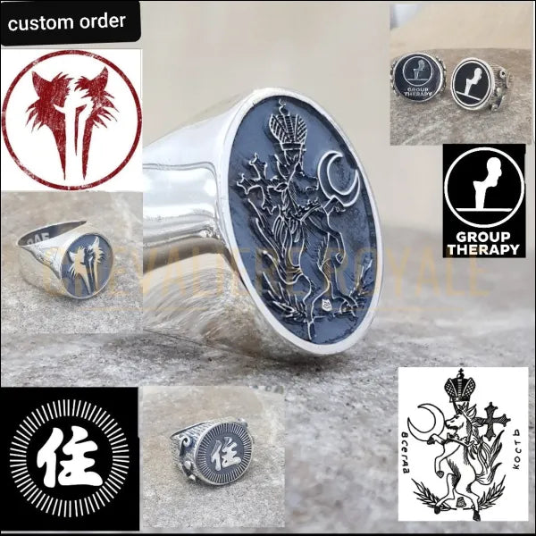 Chevalière Artisanale Personnalisée pour Vous – Chevalière Royale