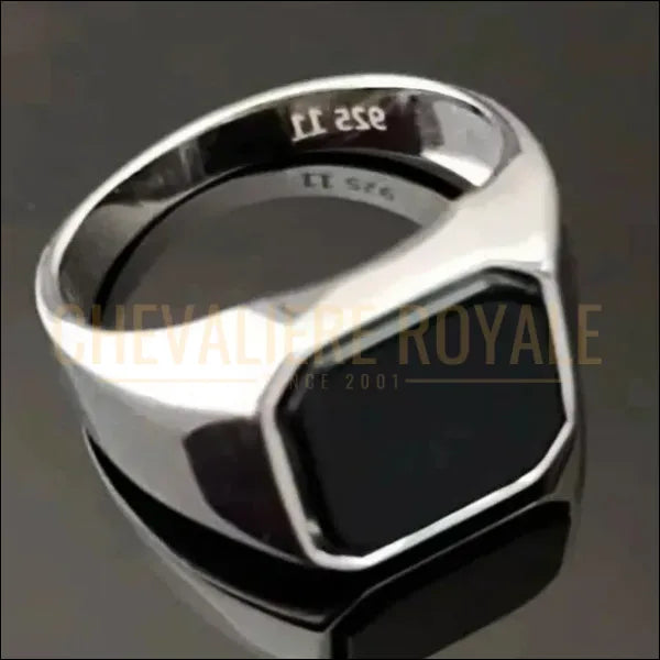 Chevalière Homme Argent Massif | Choix d'Œil de Tigre – Chevalière Royale