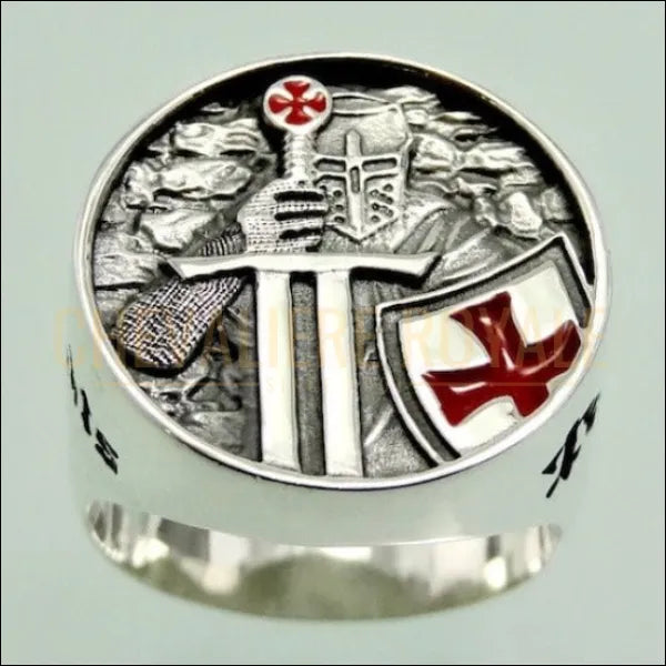 Chevalière | Symboles Templiers et Maçonniques – Chevalière Royale